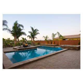 Hydroscapes, LLC French Grey Pebble Sheen - Modern - Pool - Phoenix ...