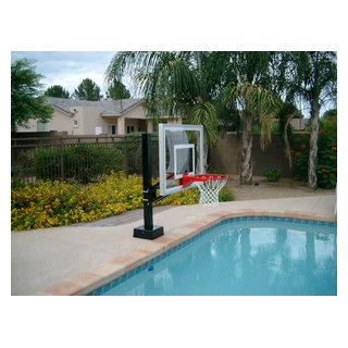 Hydroshot Adjustable Water Basketball Hoop - Contemporary - Pool ...