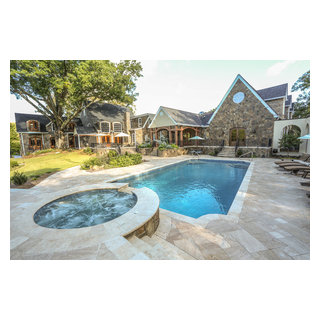 Immersion Pool Design and Luxury Environments Aqua Blue Pebble Sheen ...