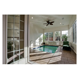 Indoor and Outdoor Pool - Traditional - Pool - Dallas - by DFW Improved ...