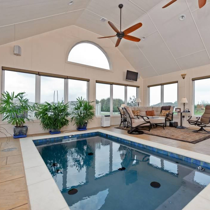 Indoor Swim Spa - Photos & Ideas | Houzz