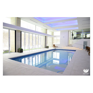 Indoor Splendor - Modern - Pools - Cedar Rapids - von Pool Tech | Houzz