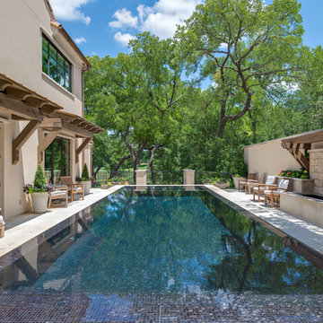 Navy Blue Pool Tile - Photos & Ideas | Houzz