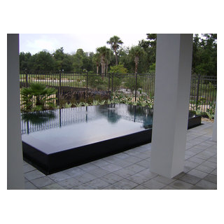 Infinity Spa in Orlando - Modern - Swimming Pool & Hot Tub - Orlando ...