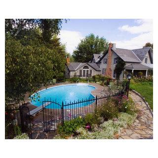 Inground Pools - Transitional - Pool - Baltimore - by Fox Pools ...