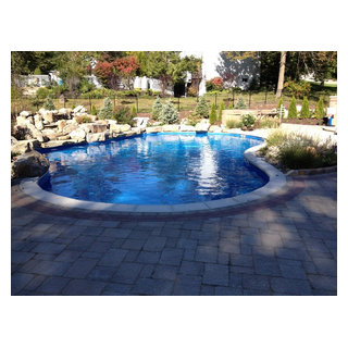 Inground Swimming Pools - Traditional - Pool - New York - by Foxx Pools ...