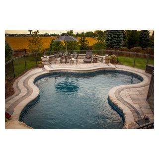Inground Vinyl Liner Pool Project - Moderne - Piscine - Chicago - par ...