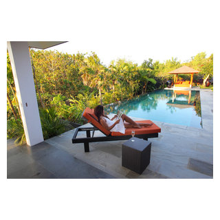 Island Stone andesite solid pool - Modern - Pool - Other - by Island ...