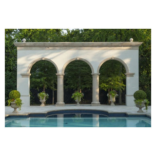 Italian Villa - Traditional - Pool - Dallas - by Marlin Landscape ...