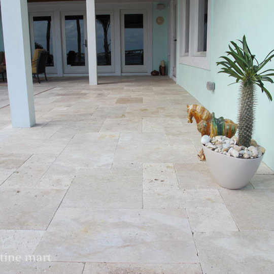 Ivory Travertine Pavers - Photos & Ideas | Houzz