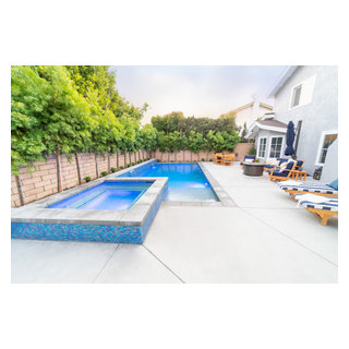 Ivy Circle - Contemporary - Pool - Orange County - by Pacific Paradise ...