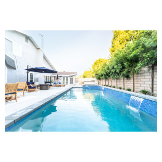 Ivy Circle - Contemporary - Pool - Orange County - by Pacific Paradise ...