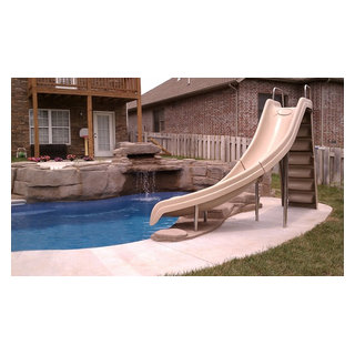 Jason A. Swimming Pool Project - Rustic - Pool - Other - by Indian ...