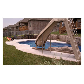 Jason A. Swimming Pool Project - Rustic - Swimming Pool & Hot Tub ...