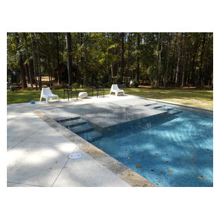 Jewelscape Plaster Swimming Pool - Contemporary - Pool - Atlanta - by ...