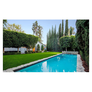 Joey McIntyre's LA Home - Traditional - Pool - Los Angeles - by The ...