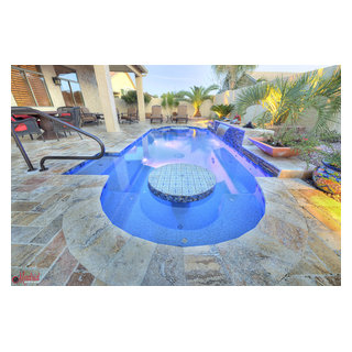 Johnston Custom Spool - Southwestern - Pool - Phoenix - by Thunderbird ...