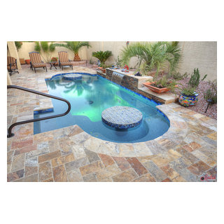 Johnston Custom Spool - Southwestern - Pool - Phoenix - by Thunderbird ...