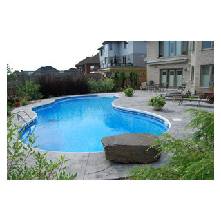 Jump Rocks & Dive Rocks - Traditional - Pool - Toronto - by Pioneer ...