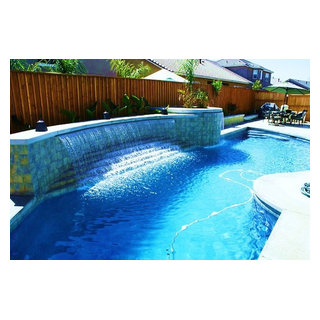 KB Custom Pools - Contemporain - Piscine - Austin - par KB Custom Pools ...