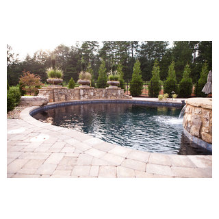 Keowee Fieldstone - Traditional - Pool - Other - by Three River Stone ...