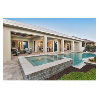 Key West Model Home at Naples Reserve - Tropical - Pool - Miami - by ...