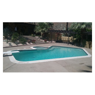 Kool Deck Overlay - Southwestern - Pool - Other - by Dave May Concrete ...