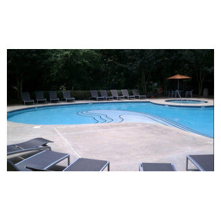 Krystal Krete Quartz - Transitional - Pool - Atlanta - by Precision ...