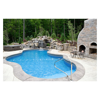 Lagoon Pool 16'x34'x25' - Pool - Boston - by Delgallo Country Pools Inc ...