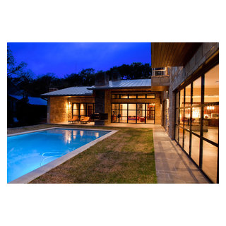 Lake Austin Waterfront Home - Contemporary - Pool - Austin - by David ...