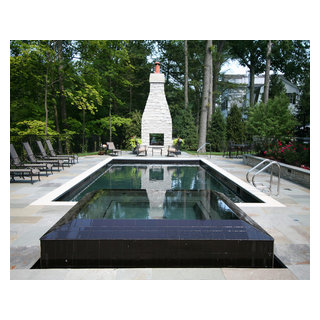 Lake Forest Reflecting Pool & Spa - Traditional - Pool - Chicago - by ...