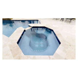 Lake Norman Swimming Pool Remodel - Traditional - Pool - Charlotte - by ...