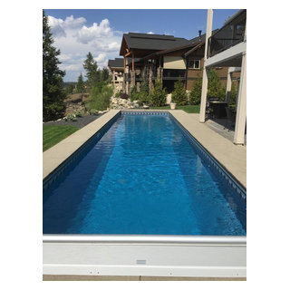 Lap Pool - Modern - Pool - Seattle - by Copper Creek Pools | Houzz