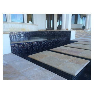 Large All Tile Pool - Contemporary - Pool - Austin - by Ocean Quest ...