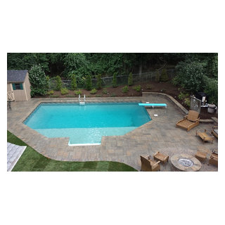 Large Techo Bloc pool project 1 - Contemporary - Pool - New York - by ...