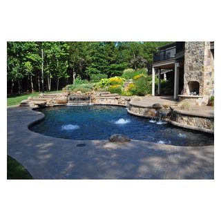 Leesburg Naturalistic Pool - Eclectic - Pool - DC Metro - by Land ...
