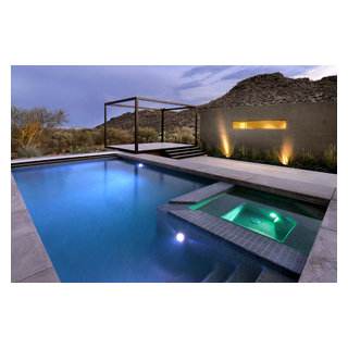 Levin II Residence - Contemporary - Pool - Phoenix - by Process Design ...