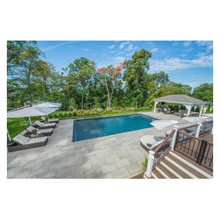 Livingston, Essex County, New Jersey - Traditional - Pool - New York ...