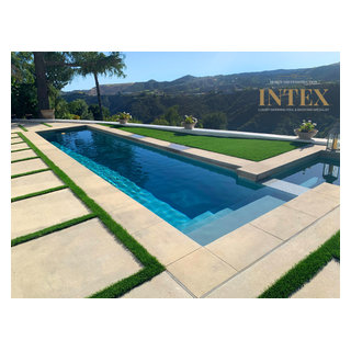 LONG AND NARROW POOL - Pool - Los Angeles - by Intex Design and ...
