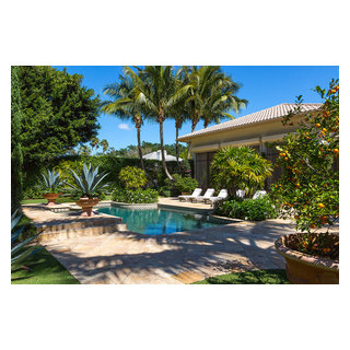 Long Meadow Drive - Tropical - Pool - Miami - by Andrea Patassy ...