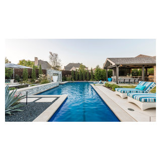Lost Pines - Transitional - Pool - Dallas - by AquaTerra Outdoors | Houzz