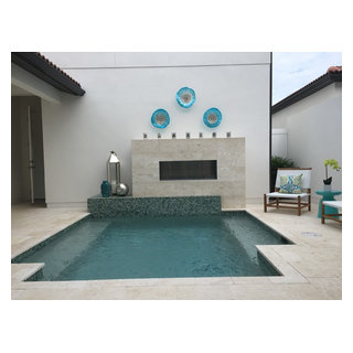 LS-21 - Contemporary - Pool - Orlando - by Signature Pools Inc. | Houzz