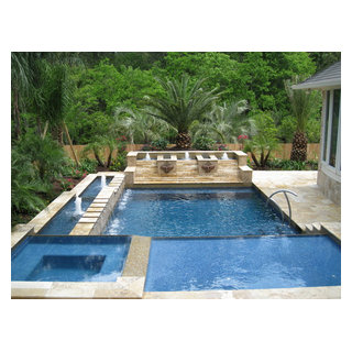 Luke - Traditional - Pool - Houston - by Omega Pools, LLC 281-330-6771 ...