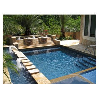 Luke - Traditional - Pool - Houston - by Omega Pools, LLC 281-330-6771 ...