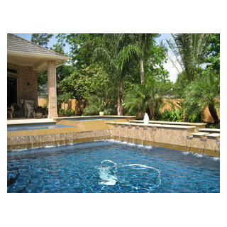Luke - Traditional - Pool - Houston - by Omega Pools, LLC 281-330-6771 ...
