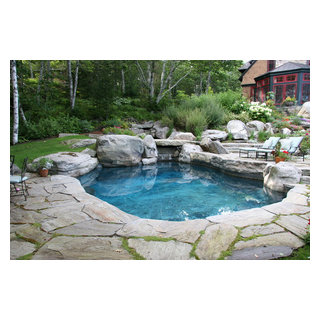 Maine Coast Stone - Traditional - Pool - New York - by Stone Farm | Houzz
