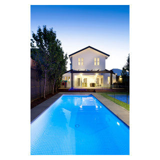 Malvern family pool - Traditional - Pool - Melbourne - by Southern ...