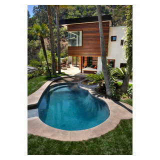 Marmont Drive - Contemporary - Pool - Los Angeles - by Tracie Butler ...