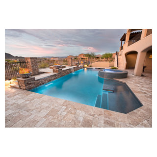 MCH Development - Modern - Pool - Phoenix - by Thunderbird Pools And ...