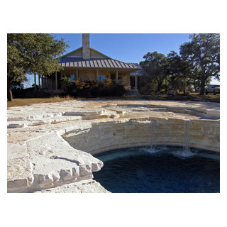 Medina River Pool - Bandera, TX - Contemporary - Pool - Austin - by ...